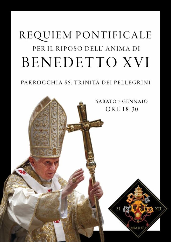 Messe Pontificale de Requiem à Rome ce samedi 7 janvier - Riposte ...