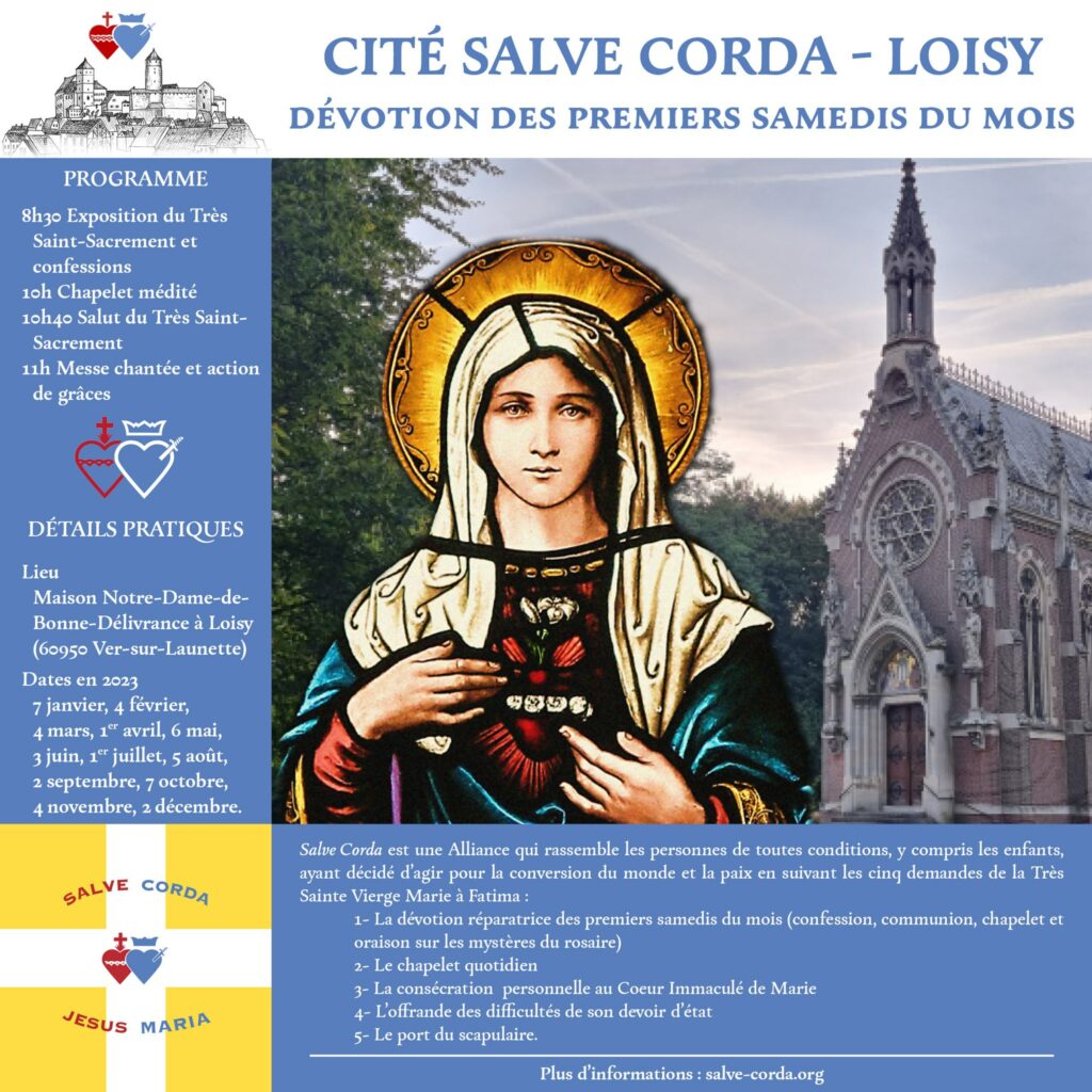 La dévotion du Premier samedi du mois - Riposte-catholique