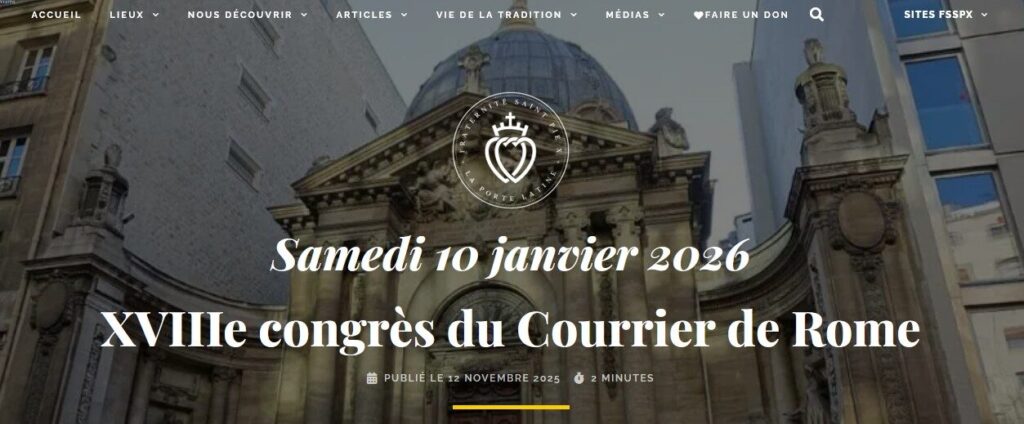 Conférence "Robert Prevost, de Chicago à Rome" - Riposte-catholique