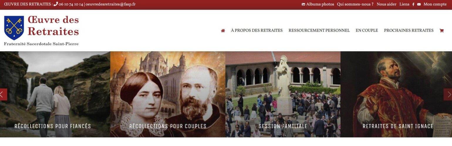 [Agenda] Prochaines retraites avec l’Oeuvre des Retraites de la ...